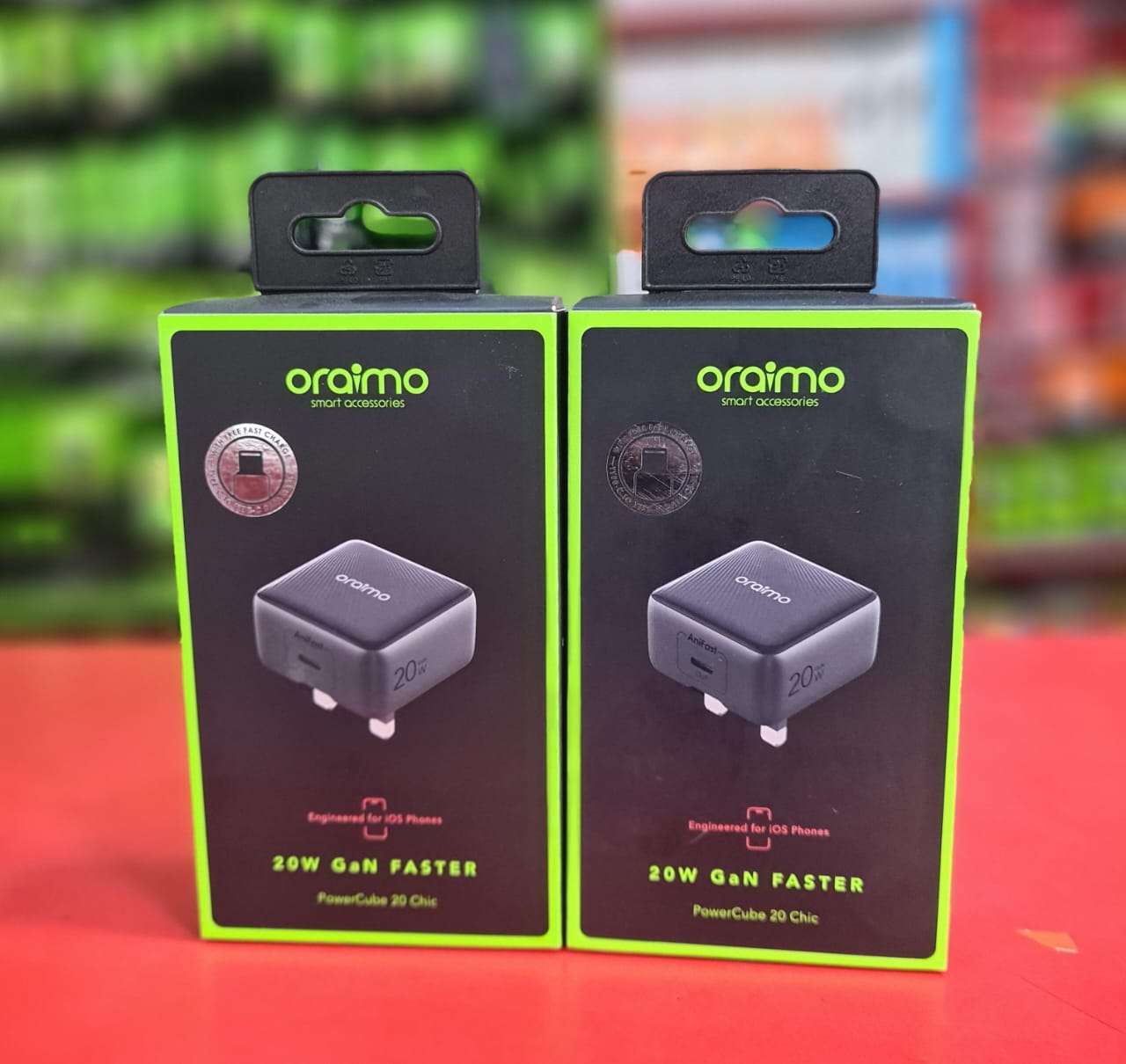 Oraimo 20W Powergan C-C Charger - Fast Charging at HIMA STORES Mombasa